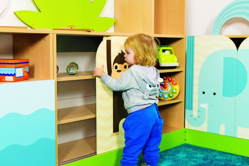 Shelf cabinet (monkey, SAFARI) :: PETONA B2B